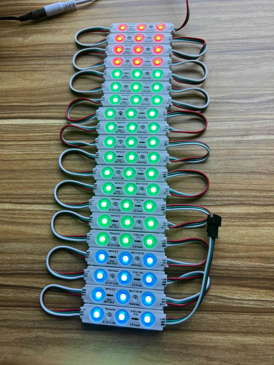 Modulo pixel 12v 20 piezas – NEON BIT MEXICO